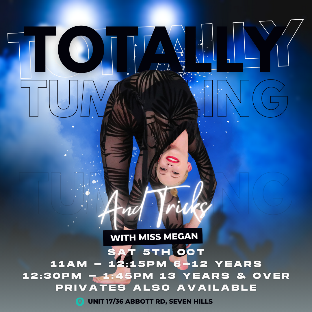 Totally Tumbling And Tricks With Miss Megan Tickets Powerhouse Dance