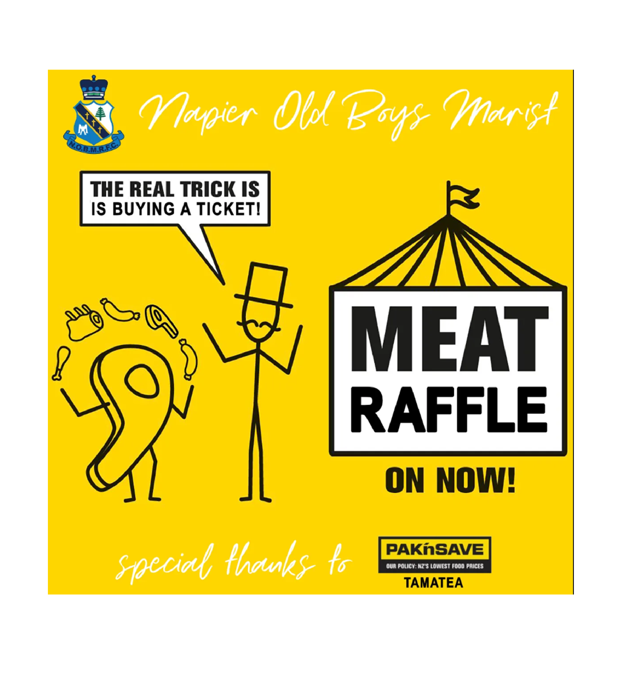 NOBM Junior Rugby MEAT Raffle 2025 Tickets, Meat Raffle | TryBooking ...