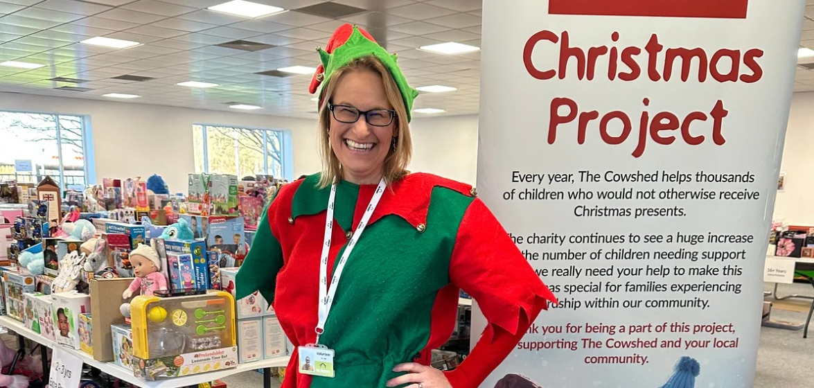 Christmas Elves wrapping for Volunteers Tickets, The Cowshed , Reading ...